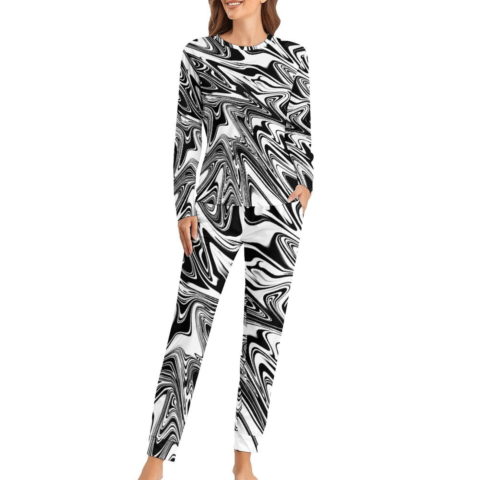 Cute Rubber Ducks Pajamas Spring Animal Print Night Oversize Nightwear ...