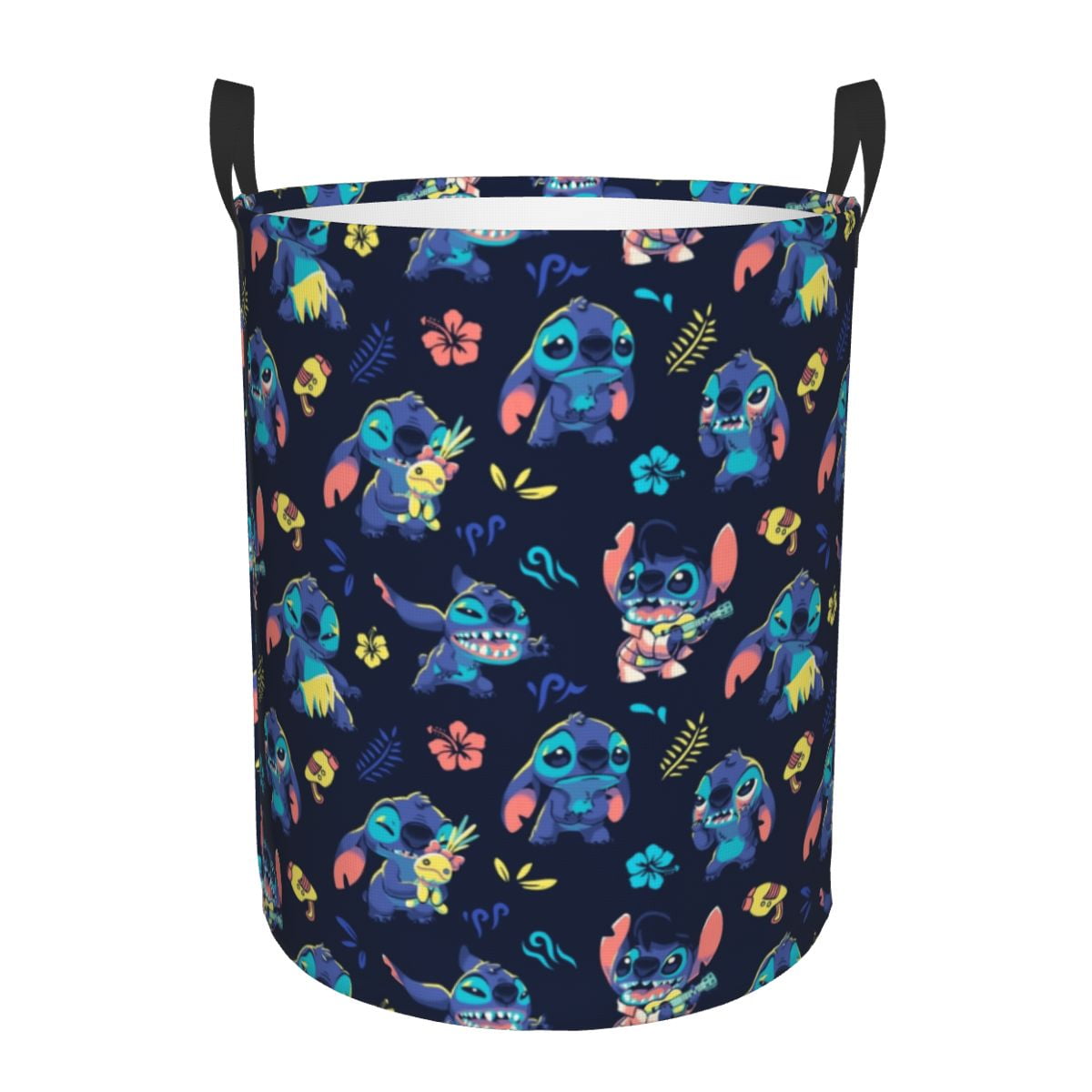 Cute S-titch Laundry Basket Collapsible Cartoon Baby Hamper for Nursery ...