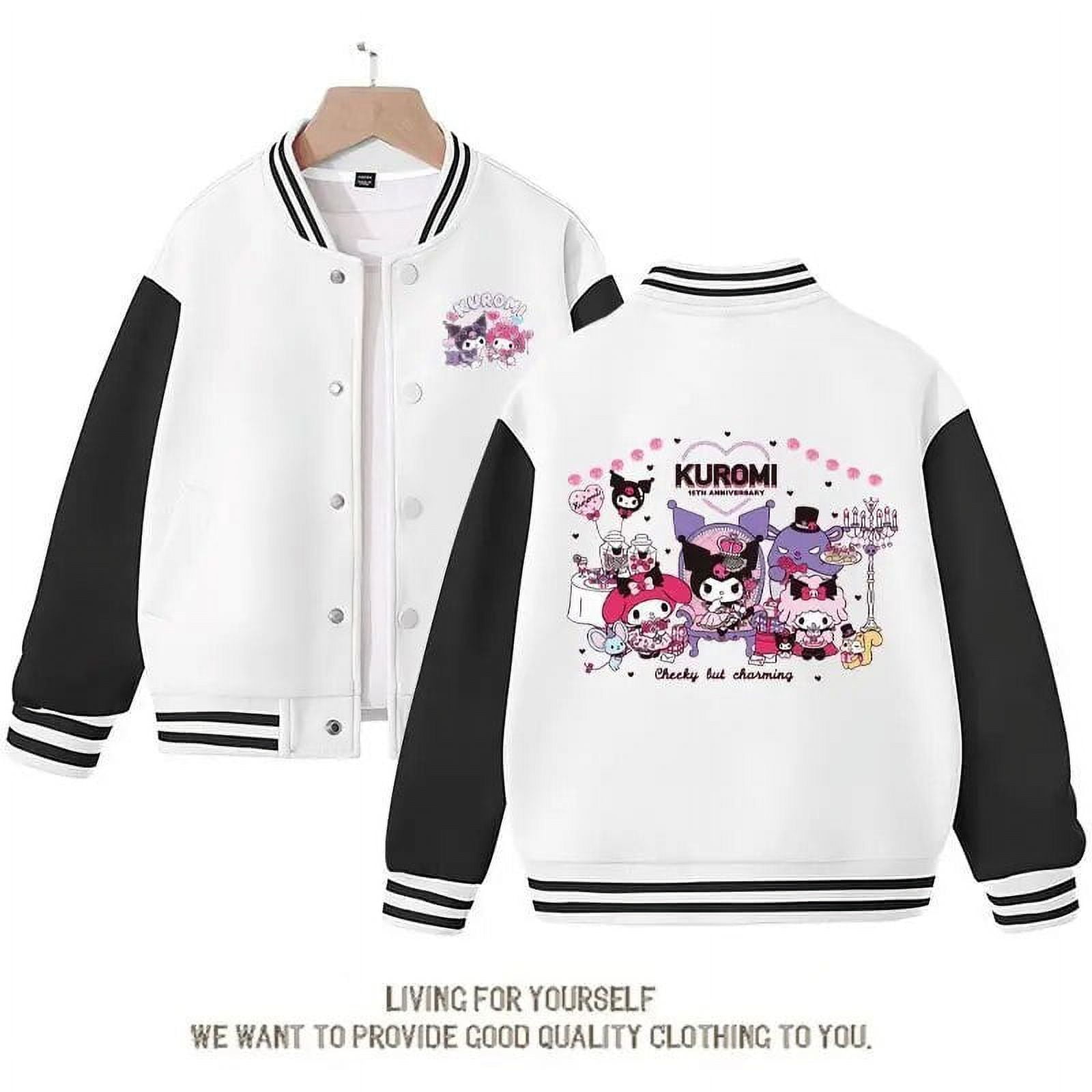 Cute Sanrio Cinnamoroll Jacket Hello Kitty My Melody Kuromi Overcoat ...