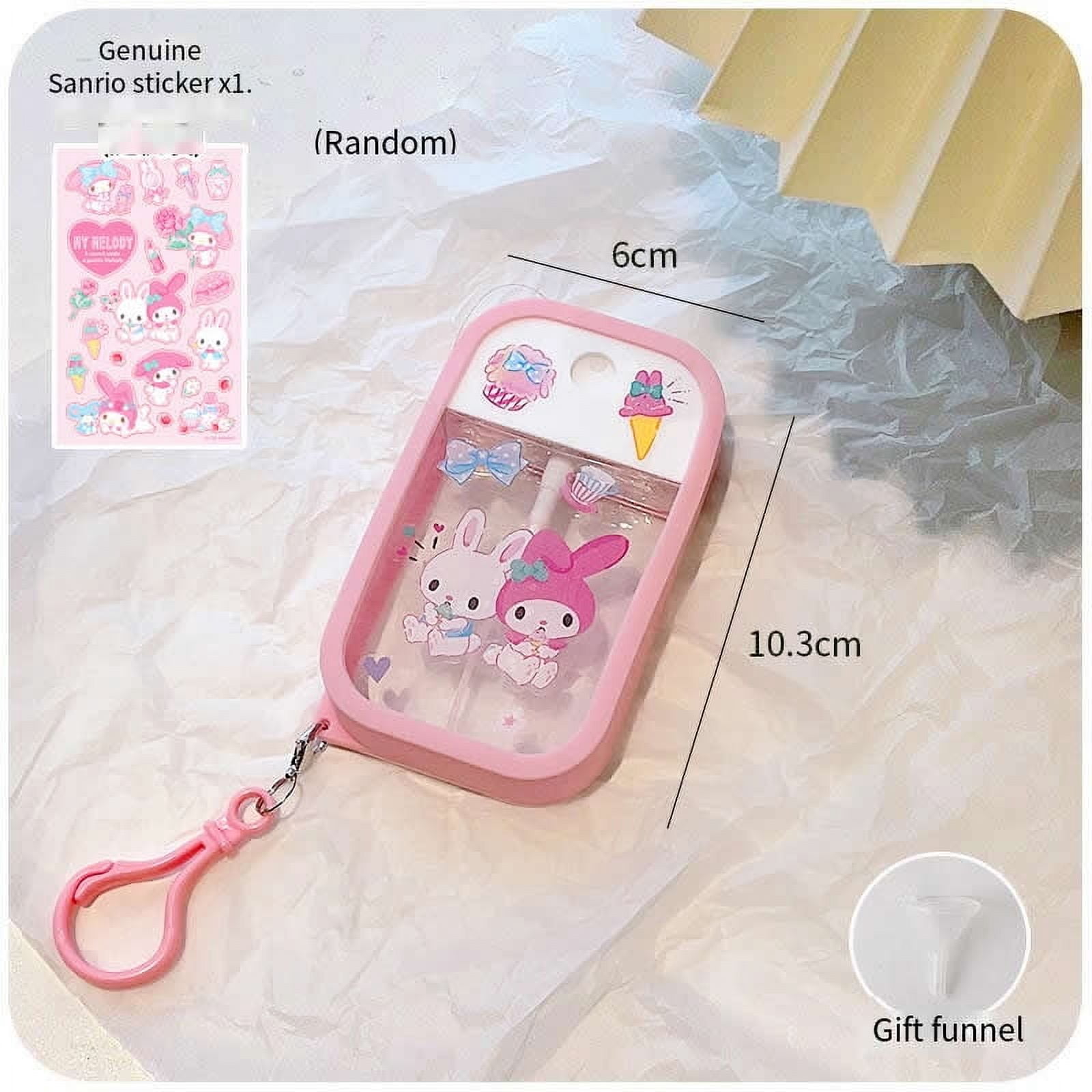Cute Sanrio Cinnamoroll Spray Bottle Kuromi My Melodys Alcohol Press ...