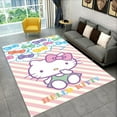 Cute Sanrio Hello Kitty Durable Rug Playful Cartoon Design Floor Mat ...