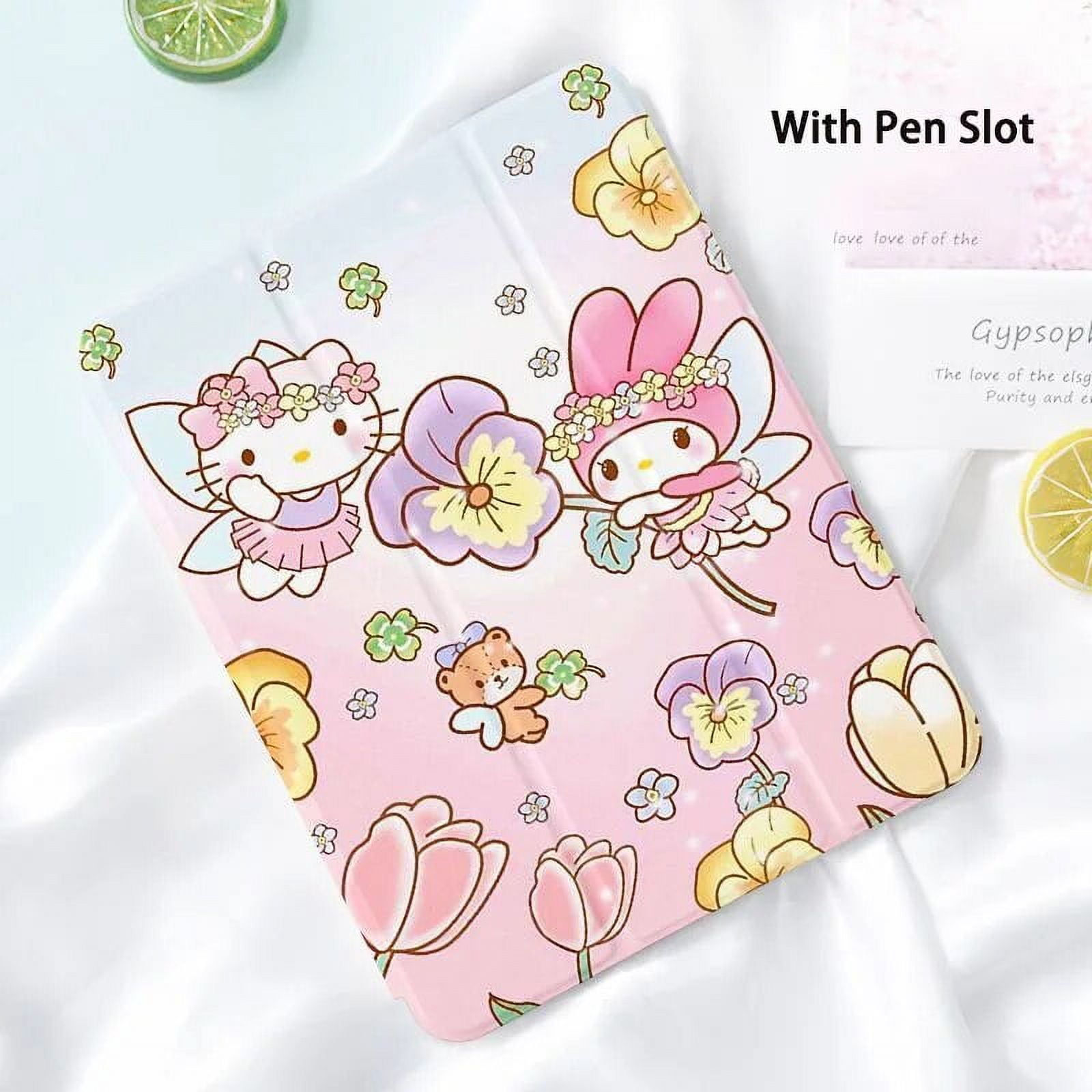 Cute Sanrio Hello Kitty iPad 10 case anime cartoon tablet 2022 Mini 5 4 ...