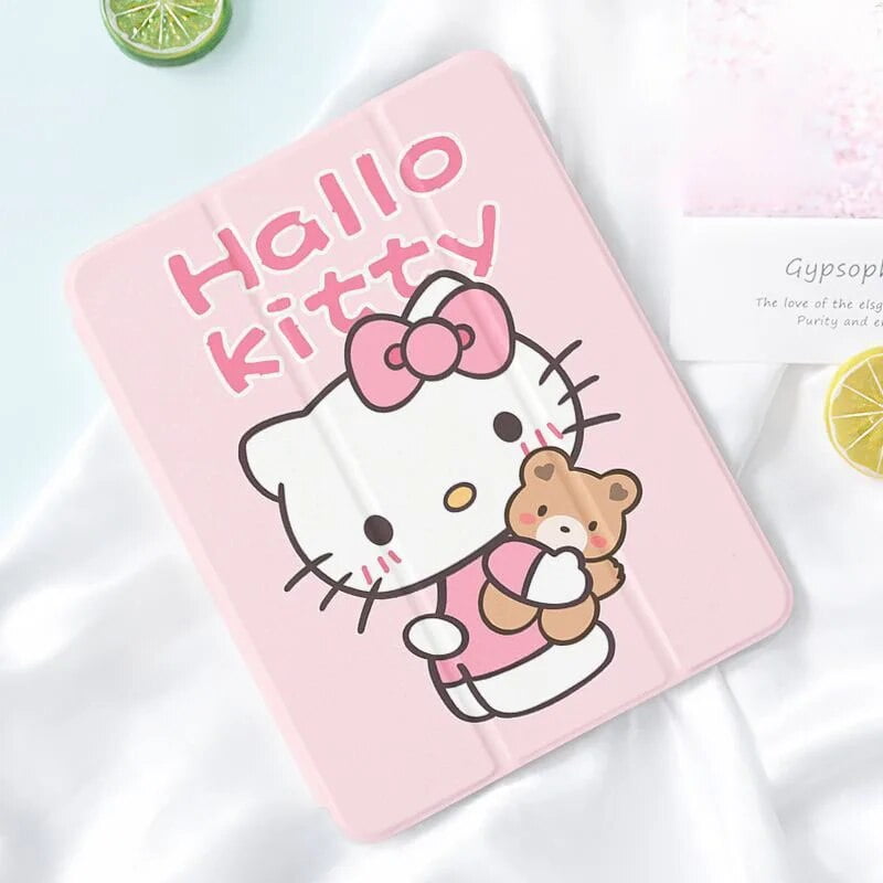 Cute Sanrio Hello Kitty iPad 10 case anime cartoon tablet 2022 Mini 5 4 ...