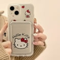 Cute Sanrio Hello Kitty Magnetic Card Wallet Holder Wireless Charge ...