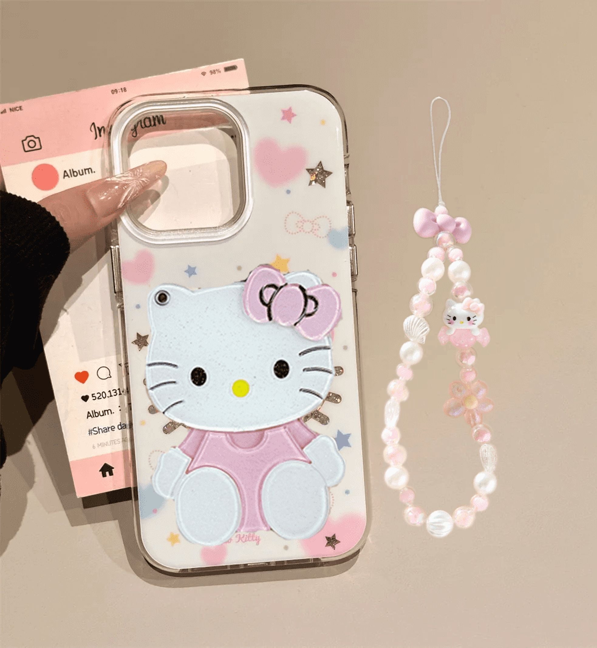 Cute Sanrio Hello Kitty Phone Case For iPhone 12 13 14 15 16 Pro Max ...