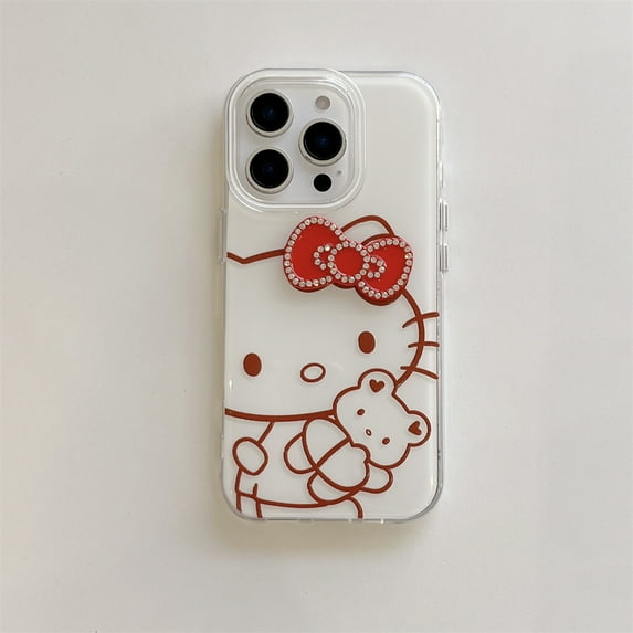 Cute Sanrio Hello Kitty Phone Case for iPhone 16 15 14 13 12 Pro Max Y2K Cover Gift - Walmart.com
