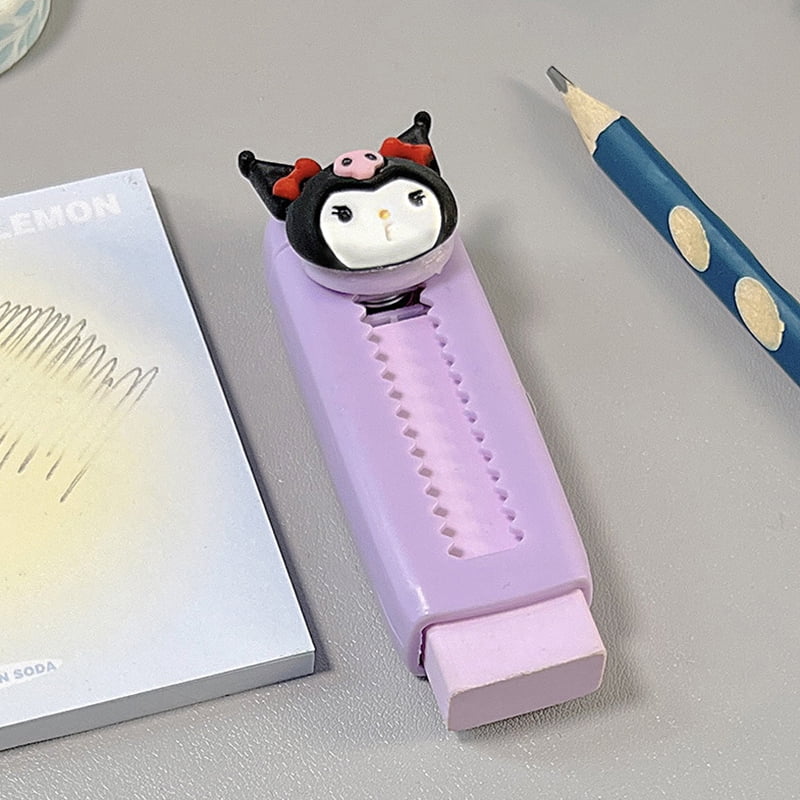 Cute Sanrio Hello Kitty Push-Pull Eraser Scalable Cartoon Eraser Sanrio ...
