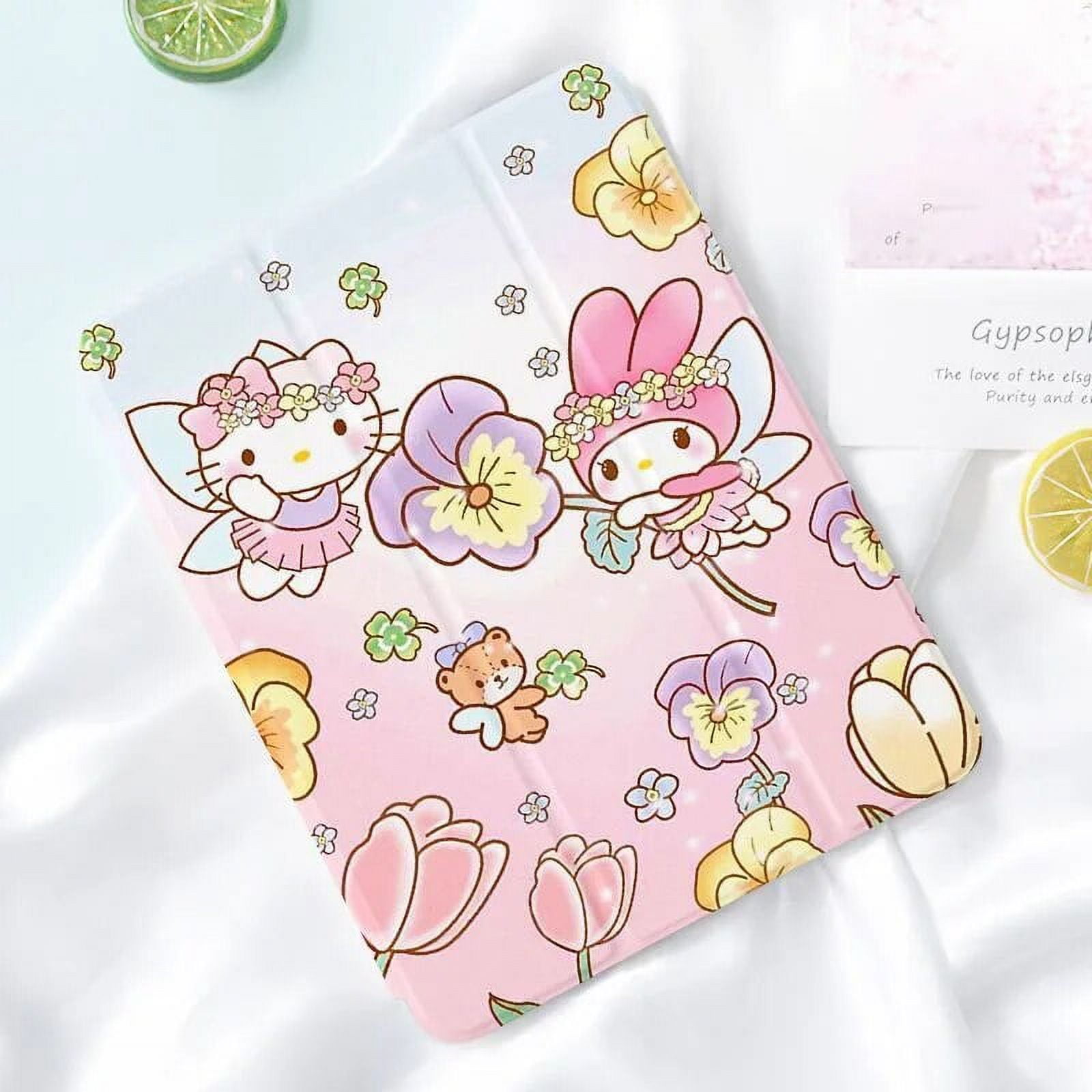 Cute Sanrio Hello Kitty iPad 10 case anime cartoon tablet 2022 Mini 5 4 ...