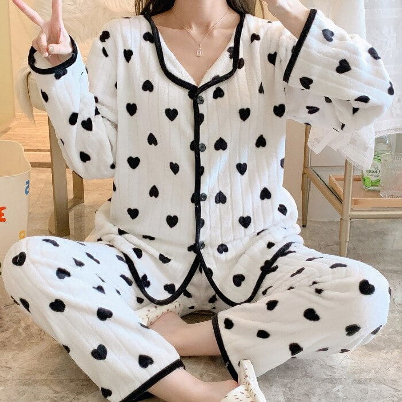 Cute Sanrio Hellokitty Y2K Cartoon Nightwear Homewear Sleepwear Kawaii ...