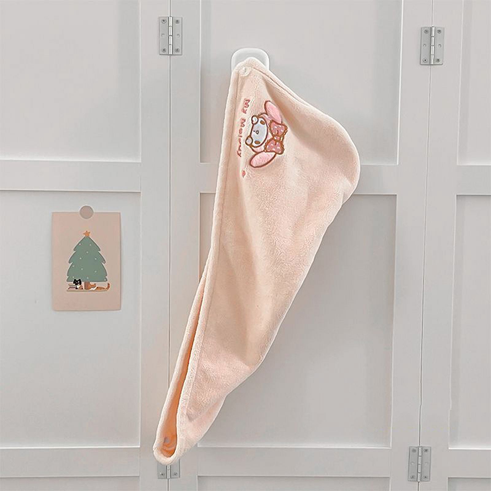 Cute Sanrio Kuromi Cinnamoroll Dry Hair Cap Cartoon Hello Kitty My ...