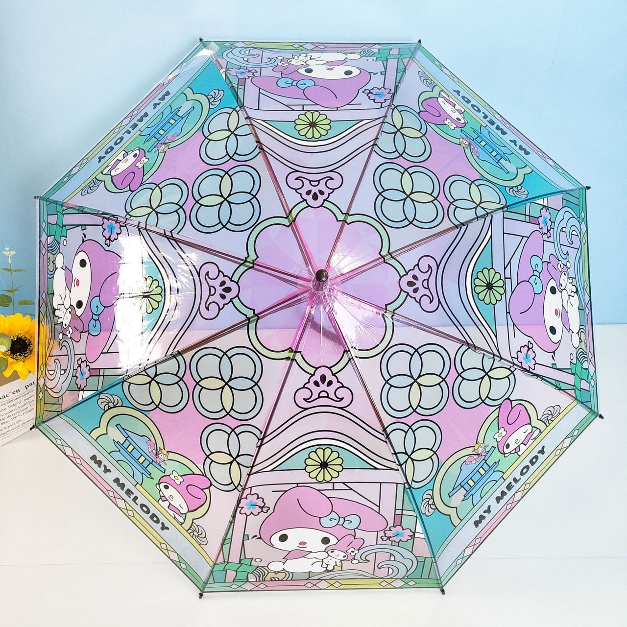Cute Sanrio Umbrella Kawaii Kuromi Melody Cinnamon Roll Pochacco ...