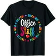 Cute School Secretary Admin Appreciation Front Office STAFF T-Shirt ...
