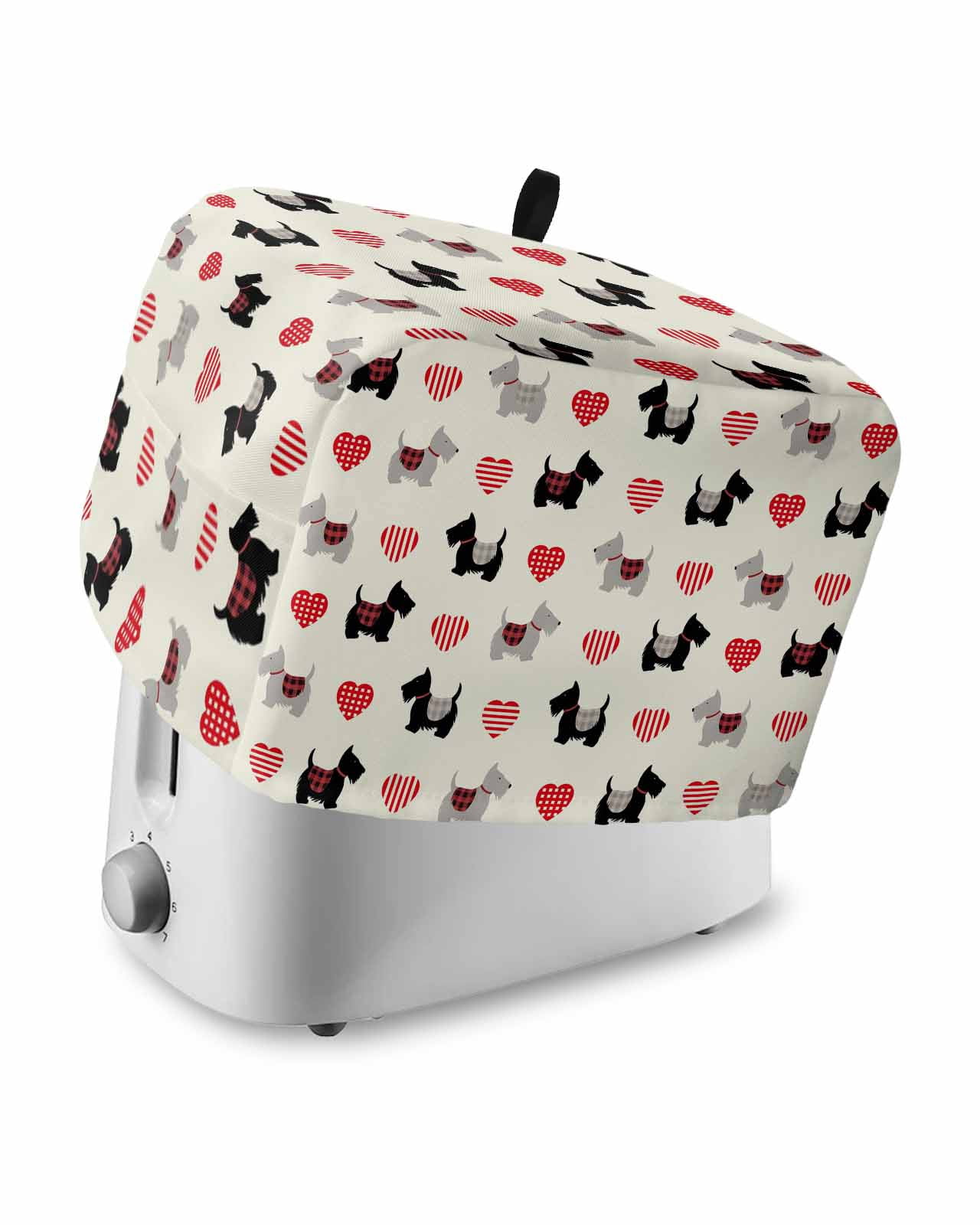 Cute Scotch Dogs Toaster Cover 4 Slice, Large Kitchen Appliance Covers ...