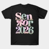 Cute Senior 2026 Graduation High School Student Graphic Apparel Unisex ...