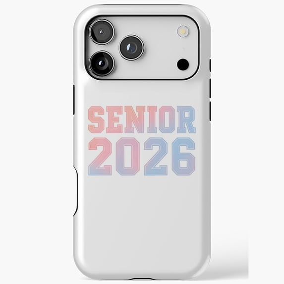Cute Senior 2026 Squad Goals Design Phone Case iPhone Case 17 to 11 Pro ...