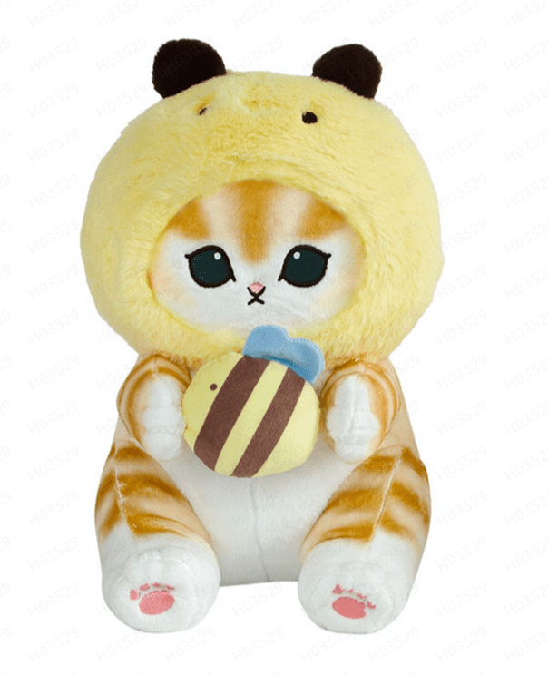 Cute Shark Cat Plush Toy, Plush Doll Toy Cat Face Shark Stuffed Animal ...