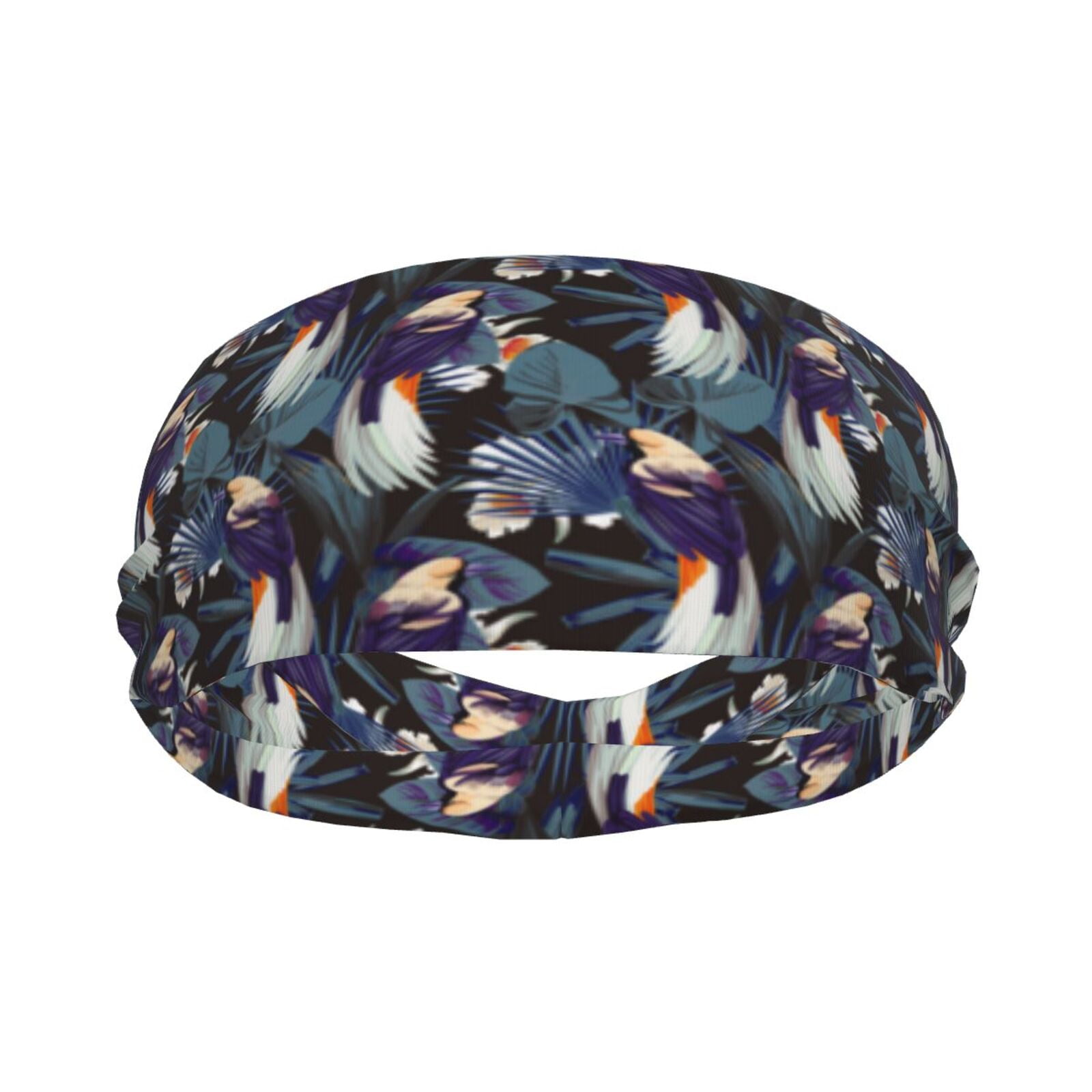 Cute Sharp Billed Bird Plant Sports Headbands for Men/Women Workout ...