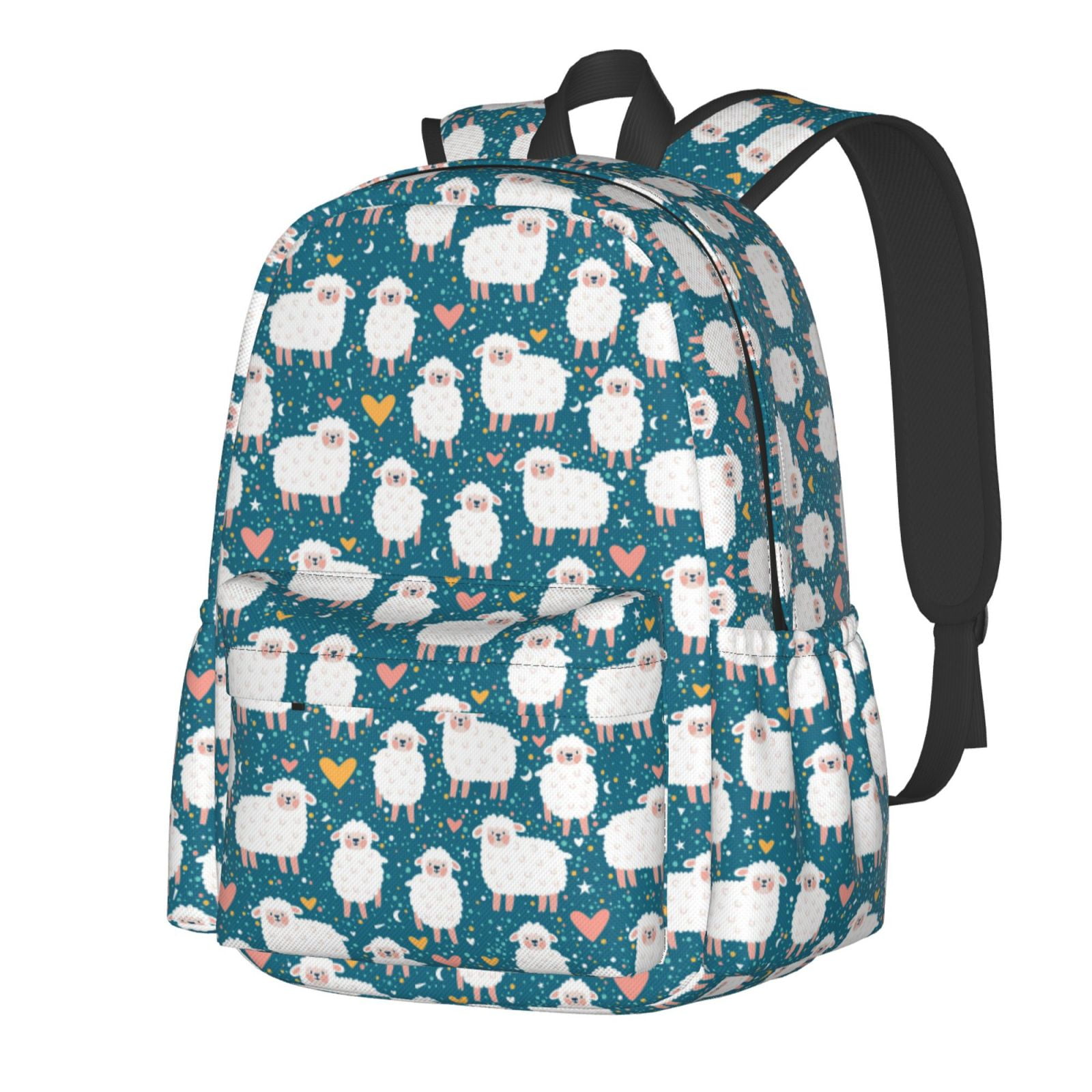 Cute Sheep Backpack for Men Women Laptop Backpack Hiking Backpack ...