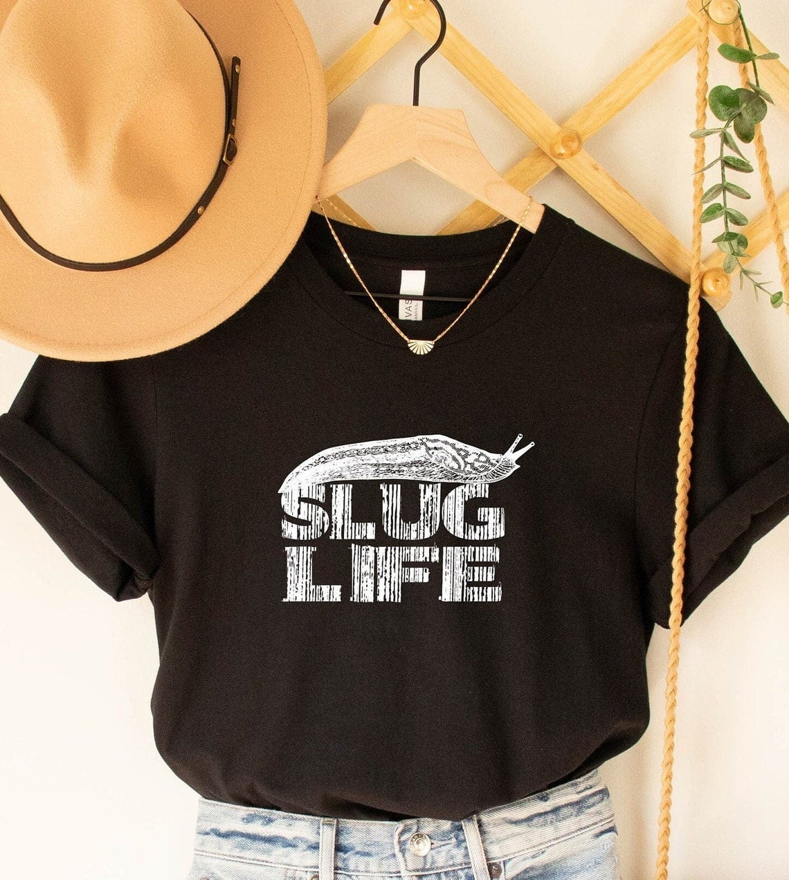 Cute Shell Less Animal Slug T-Shirt, Slug Life Shirt, Insect Snail ...