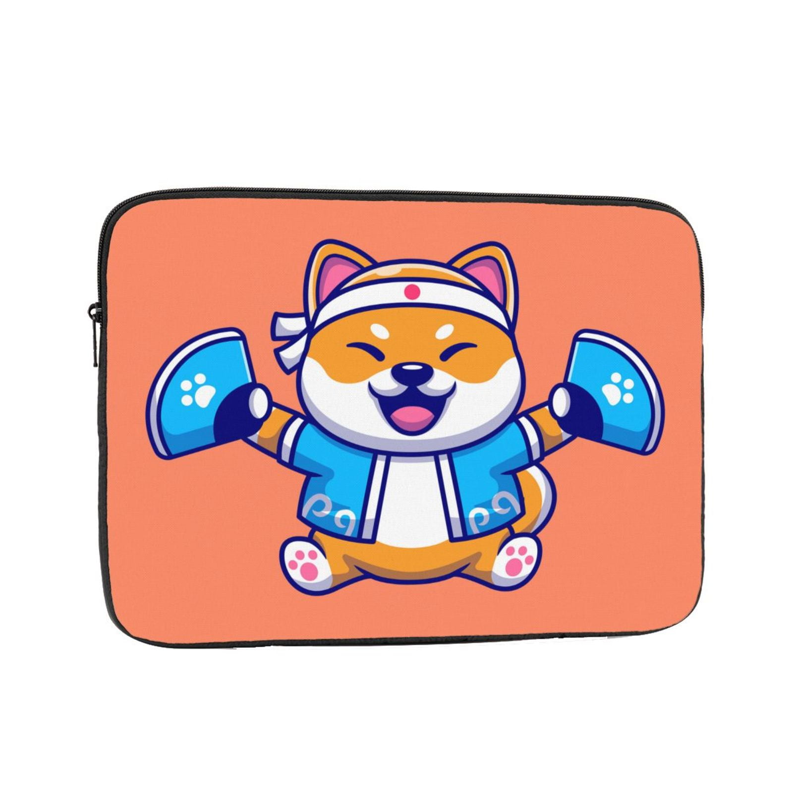 Cute Shiba Inu Dog Wearing Japanese Costume 13 inch Portable Laptop ...