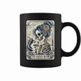 Cute Siberian Husky Mom Tarot Card Skeleton Husky Mama Dog Coffee Mugs ...