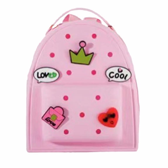 Cute Silicone Jelly Mini Backpack, Water Resistant Lightweight Bag for ...