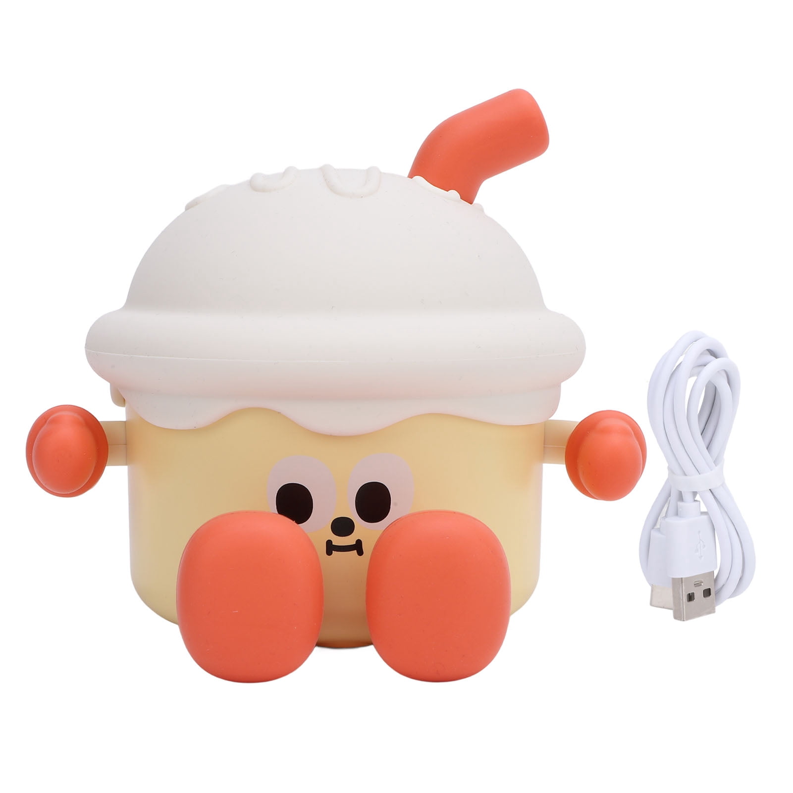 Cute Silicone Night Light, Dimmable, Rechargeable Bedside Lamp For Kids ...