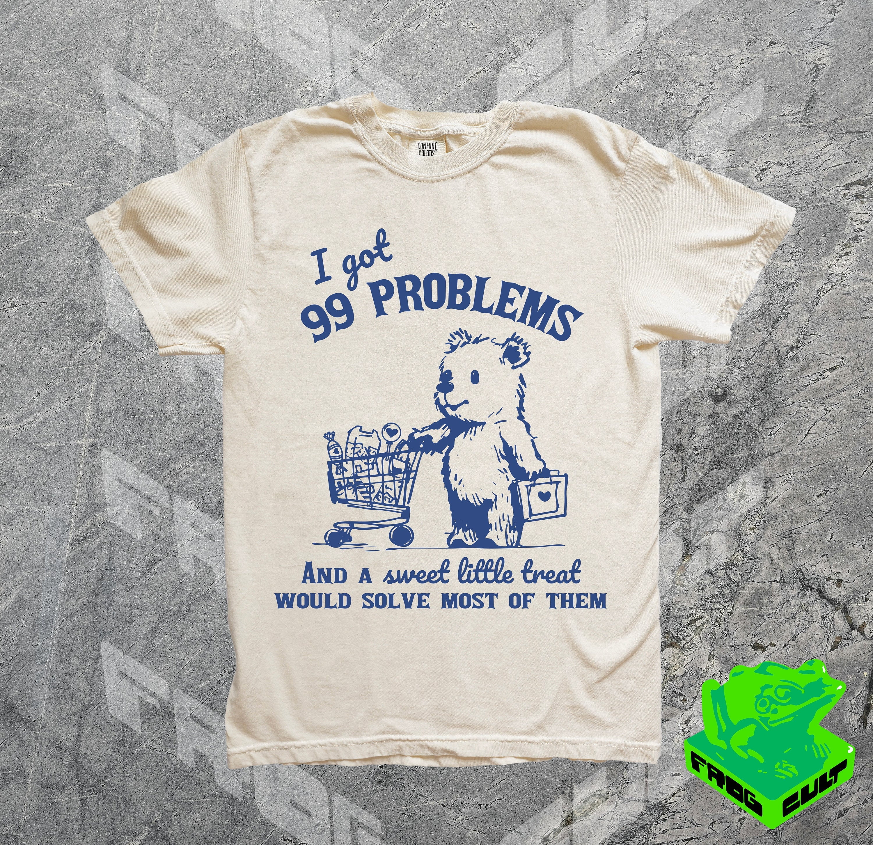 Cute Silly Bear Shirt – Sweet Treat, 90s Vintage Graphic Tee, Meme ...
