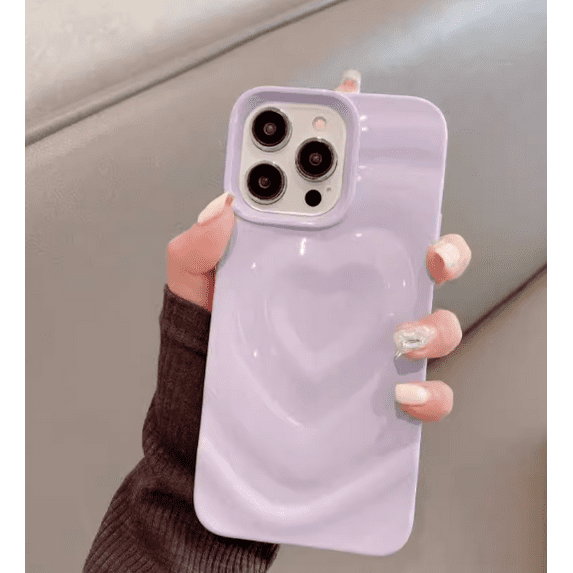 Cute Simple Style 3D Case for iPhone 17 16 15 14 13 12 Creative Soft ...