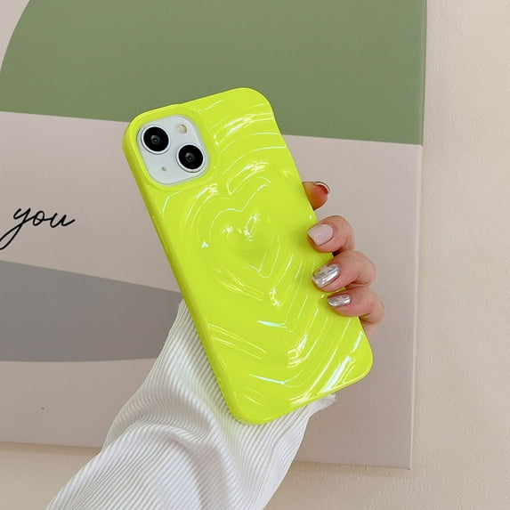 Cute Simple Style 3D Case for iPhone 17 16 15 14 13 12 Creative Soft ...