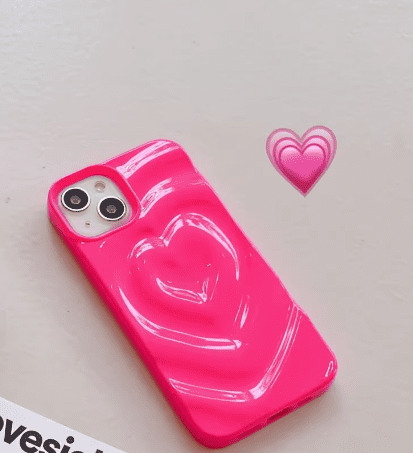 Cute Simple Style 3D Case for iPhone 17 16 15 14 13 12 Creative Soft ...