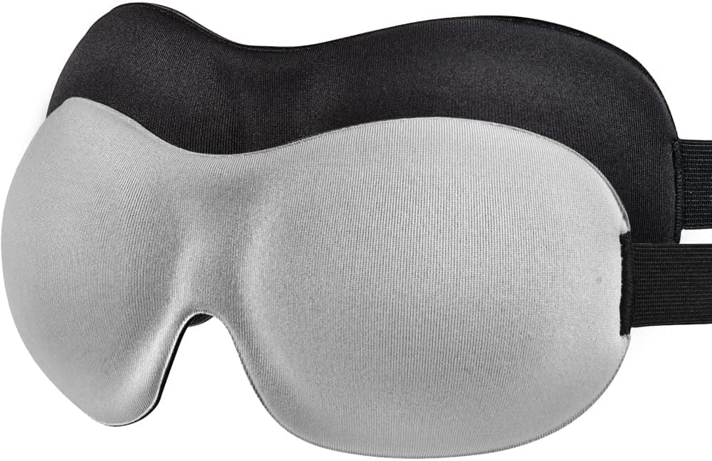 Cute Sleep Mask for Men Women Kids,2 Pack 3D Contoured Cup Sleeping ...