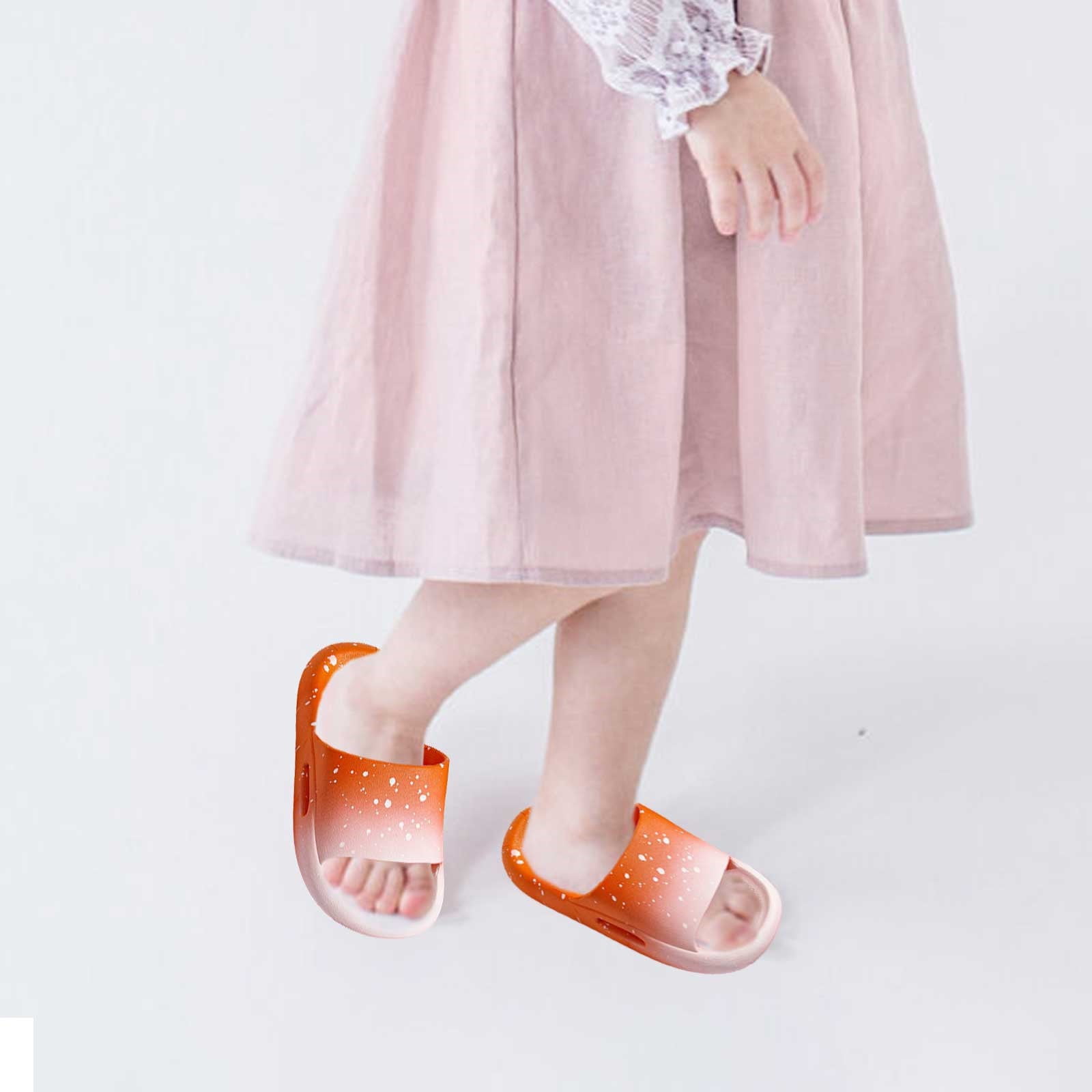 Cute Slippers for Girls Cloud Slides for Kids丨Boys Girls Shower ...