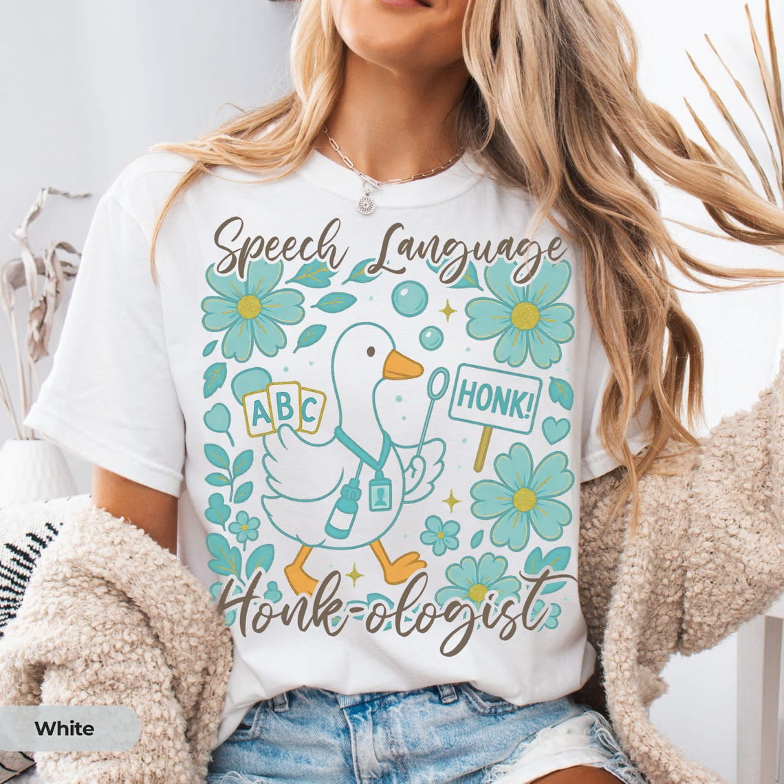 Cute Slp Shirt Speech Language Pathologist Tee Slp Goose Shirt Funny ...