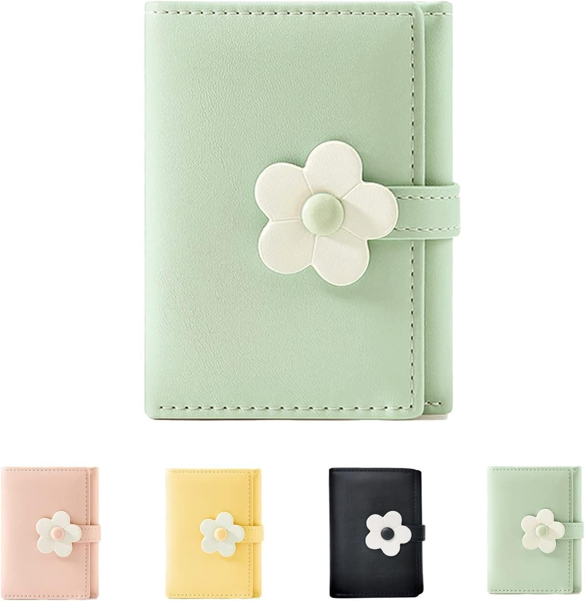 Cute Small Wallet for Girls Women Tri-folded Wallet Pocket PU Leather ...