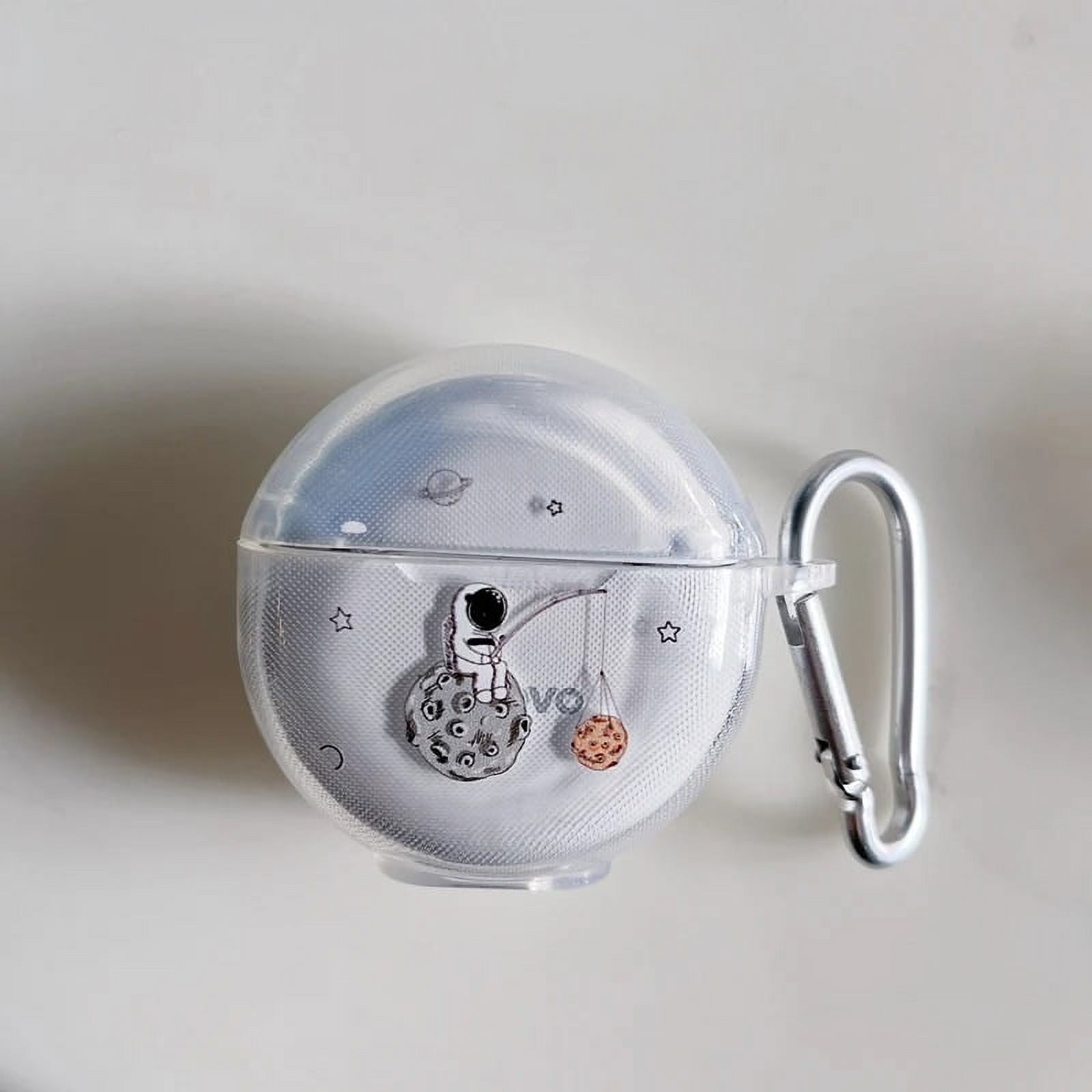 Cute Smile Earphone Case For Original Air Pro 6 TWS Case Transparent ...