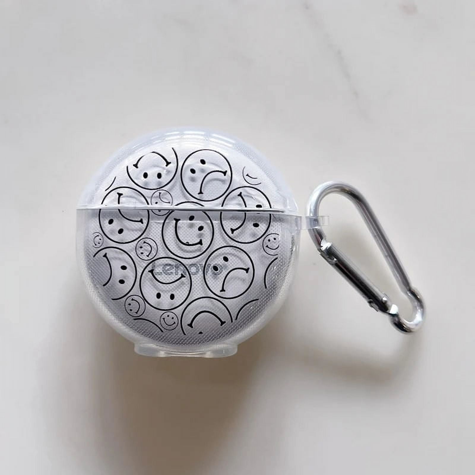 Cute Smile Earphone Case For Original Air Pro 6 TWS Case Transparent ...