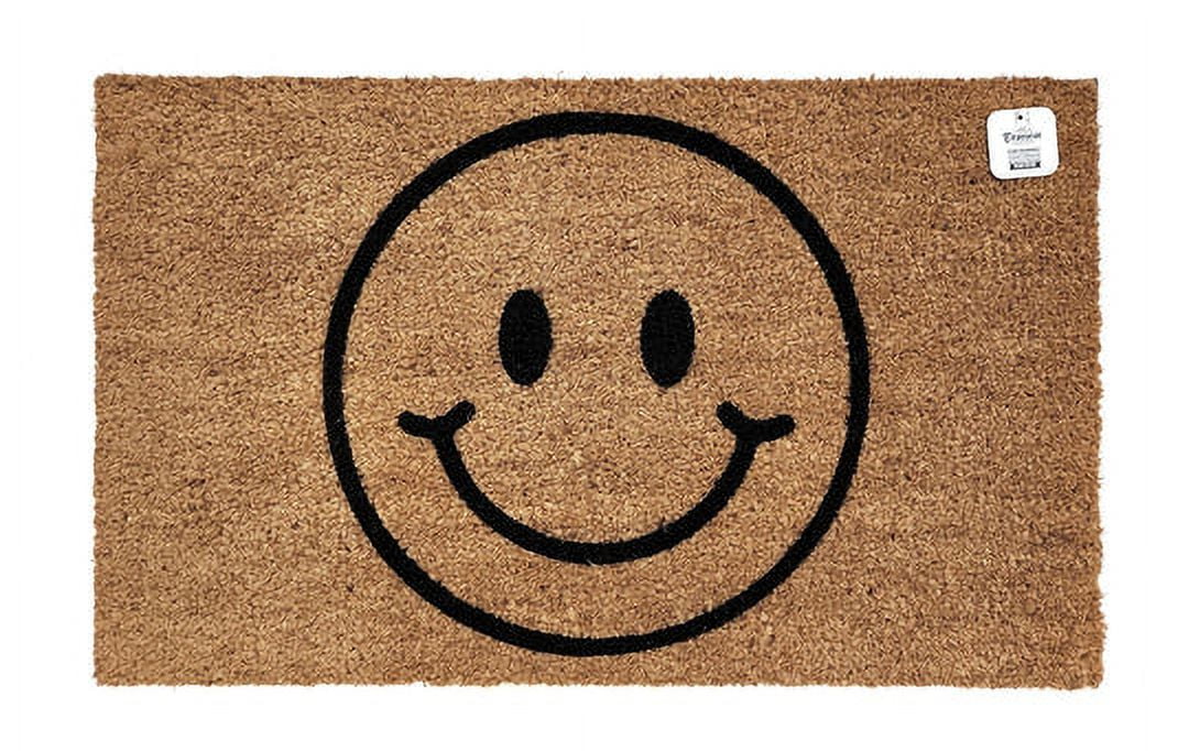 Cute Smiley Door Mat, Happy Face Emoji Door Mat Indoor/Outdoor, Entry ...