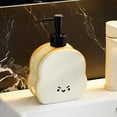 Cute Smiling Face Hand Soap Dispenser Bottle - 580ml Press-Type ...