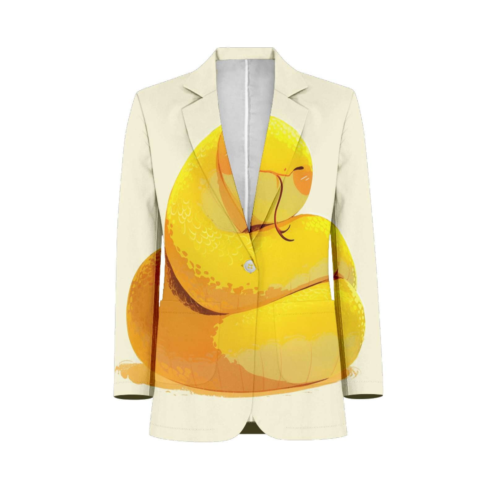 Cute Snake Customized Men's Suits full man Shawl Collar Gentleman Suits ...