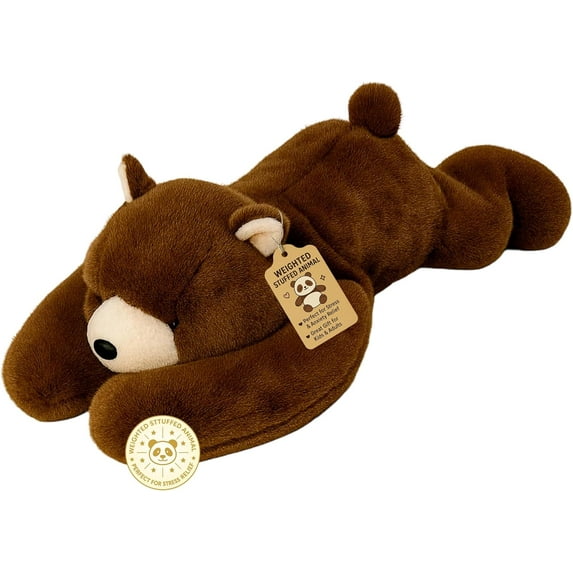 Cute Snuggly Weighted Teddy Panda Sloth Stuffed Animal Pillow for ...