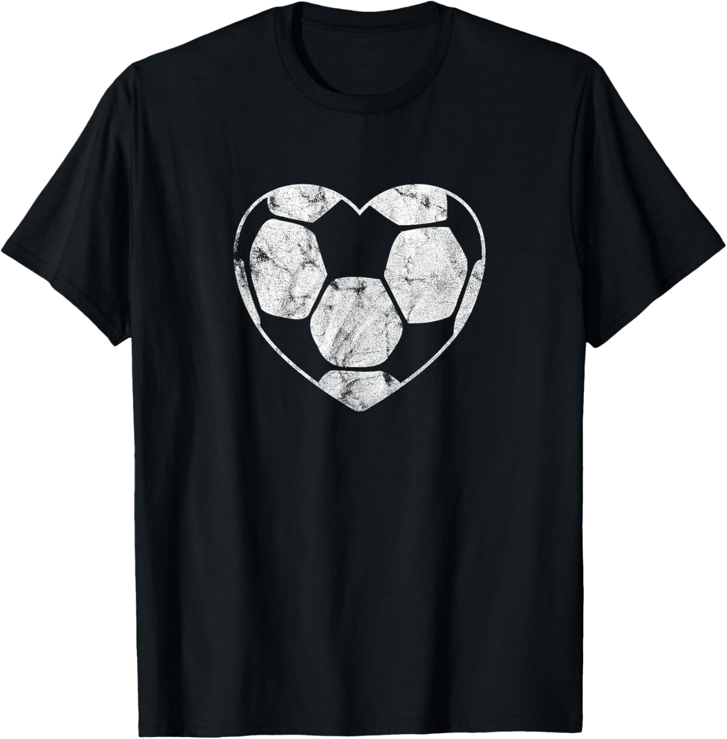 Cute Soccer Ball in a Heart Shape, Mom Parent Fan Player T-Shirt ...