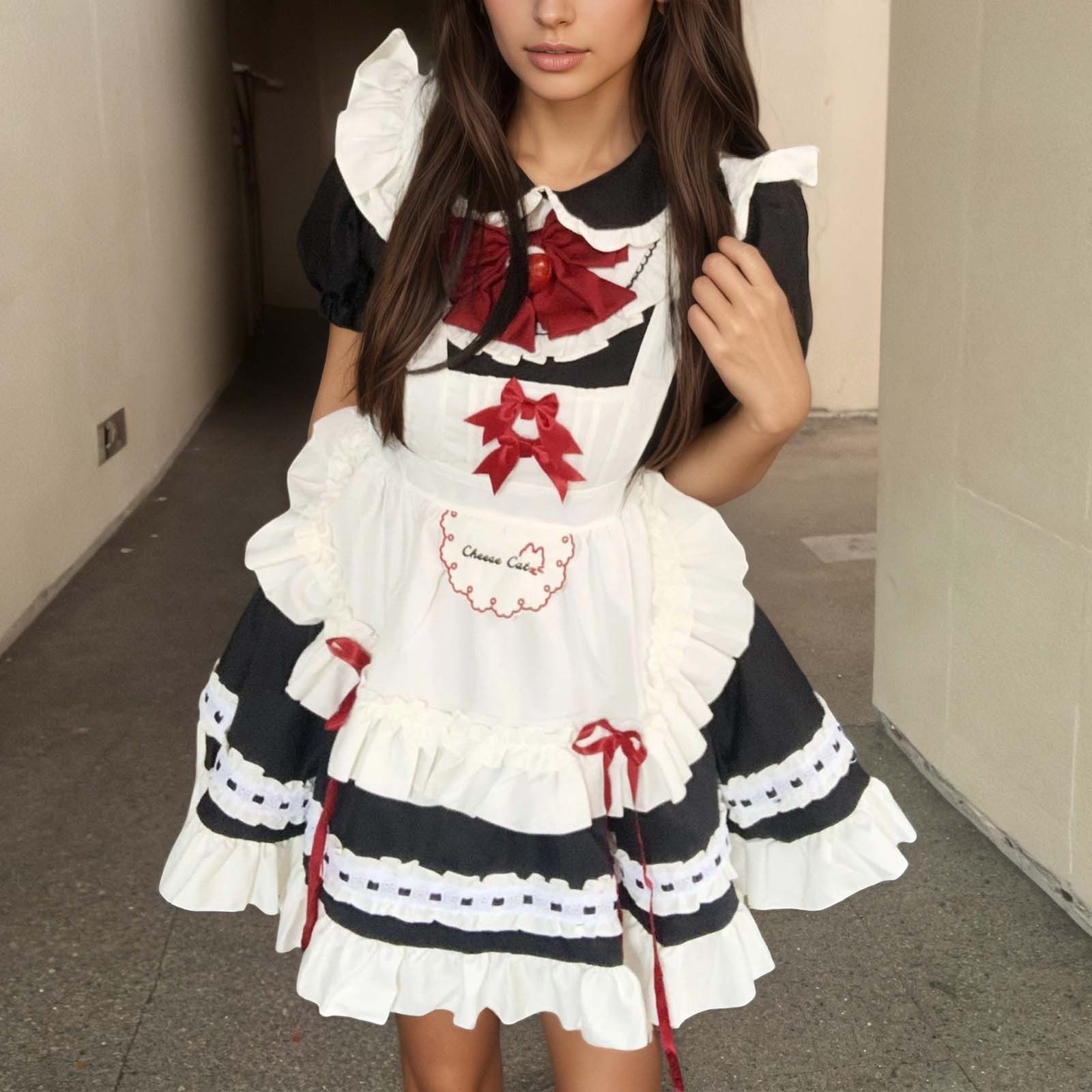 Cute Soft Girl Dress for Court Style for Coffee and Anime Events ...