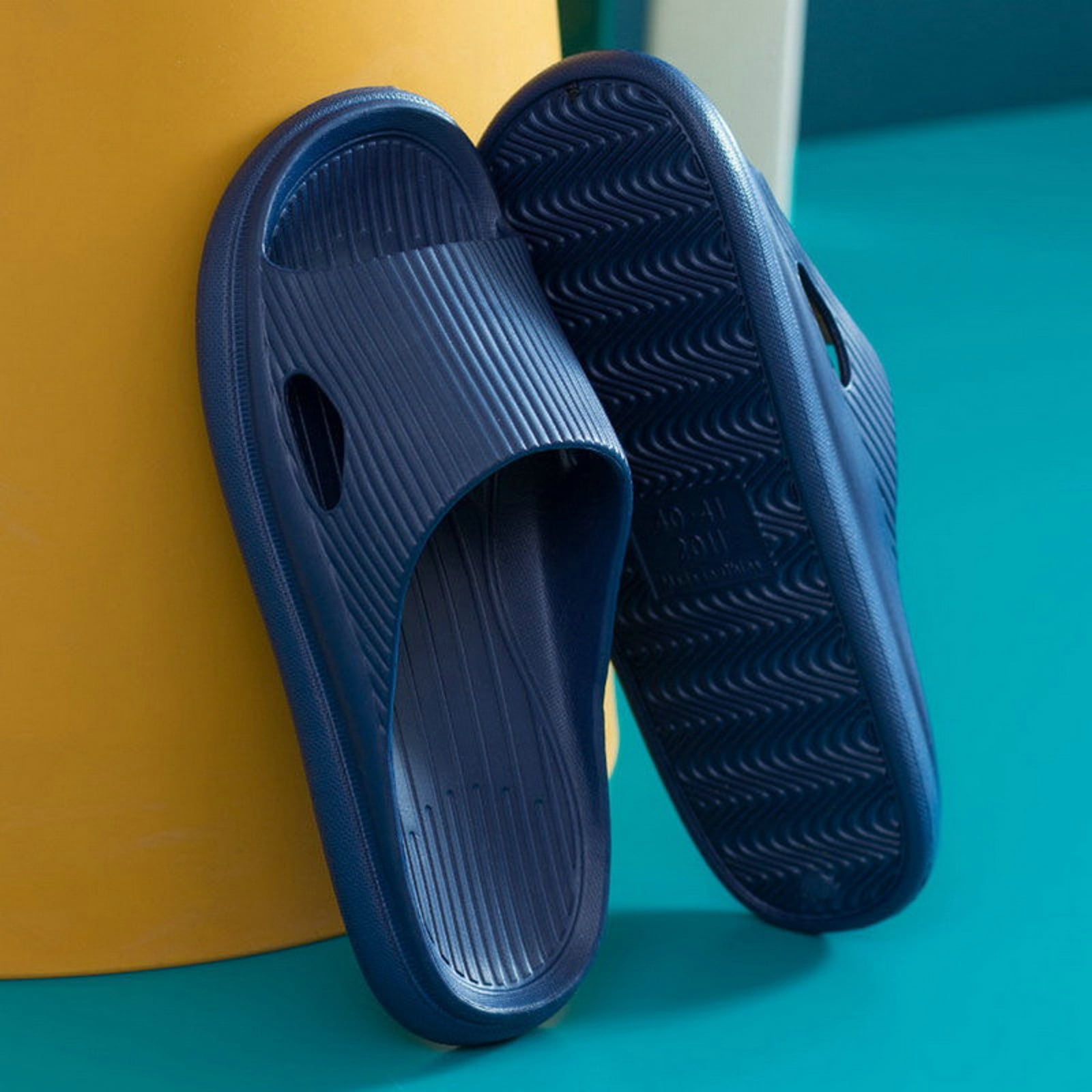 Cute Soft House Shoes Bedroom Indoor Slippers Bathroom Slippers Thick ...