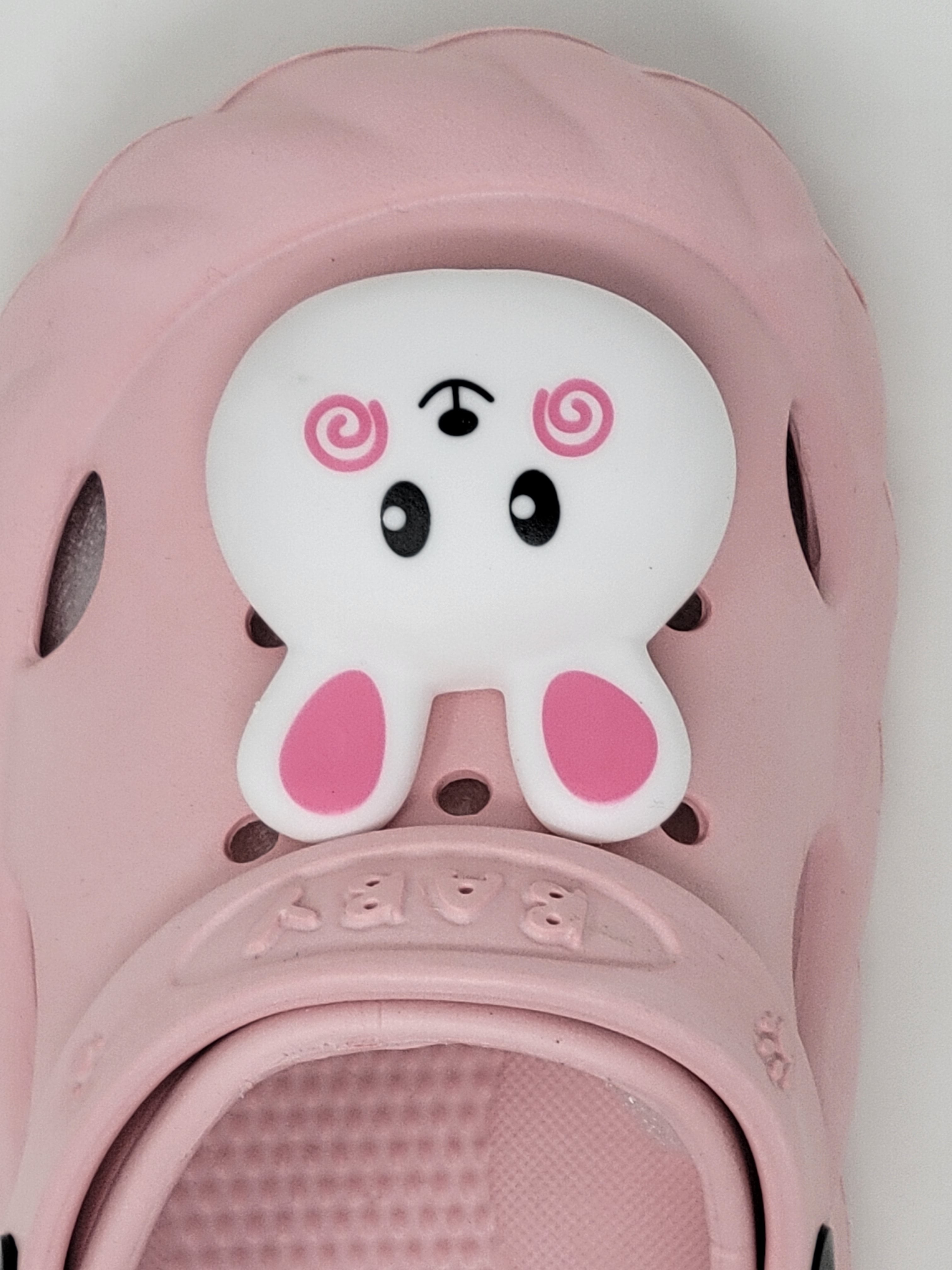 Cute Soft Pink Bunny Clogs Size 5 - Walmart.com