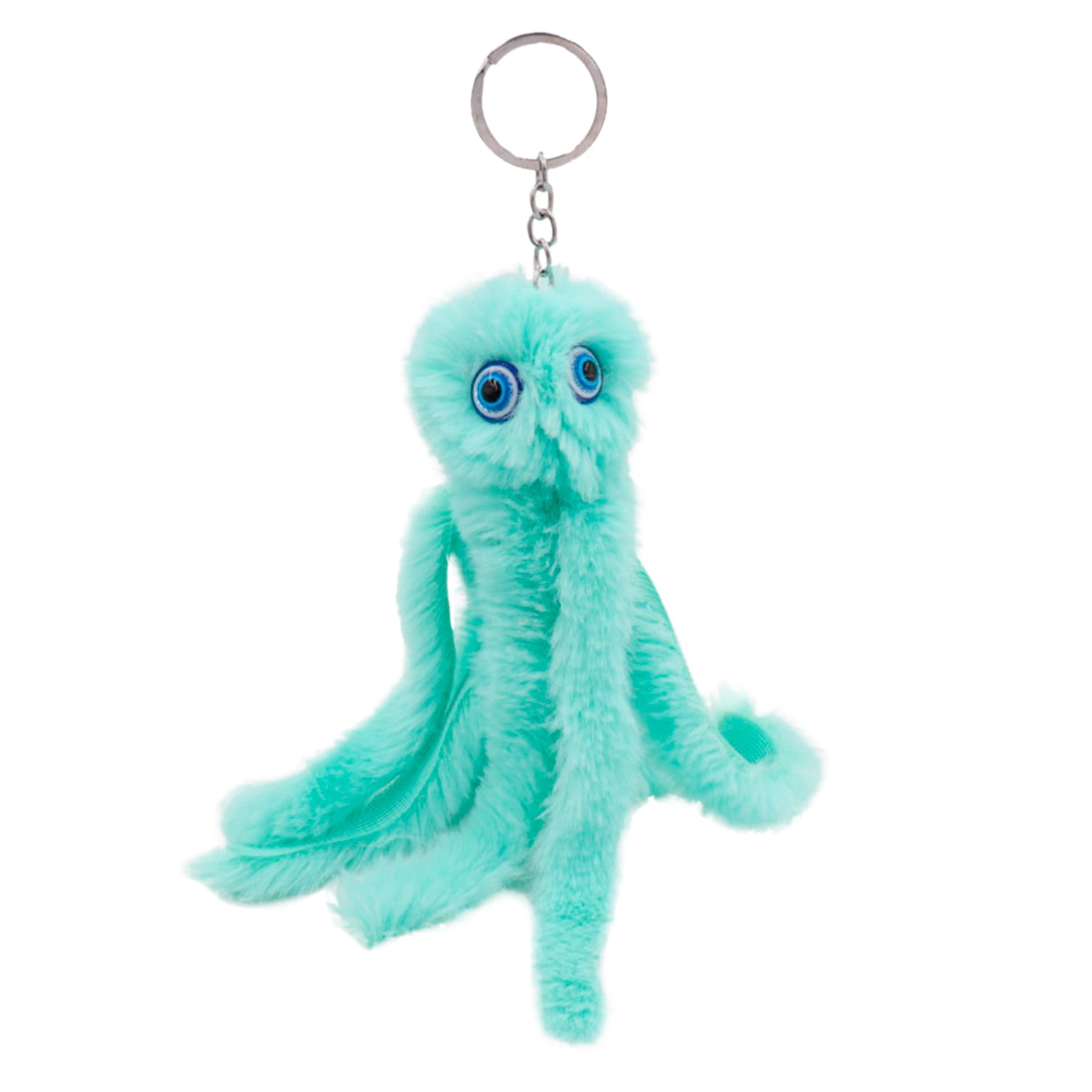 Cute Soft Plush Ball Keychain Bag Accessories Marine Animal Plush Toy ...