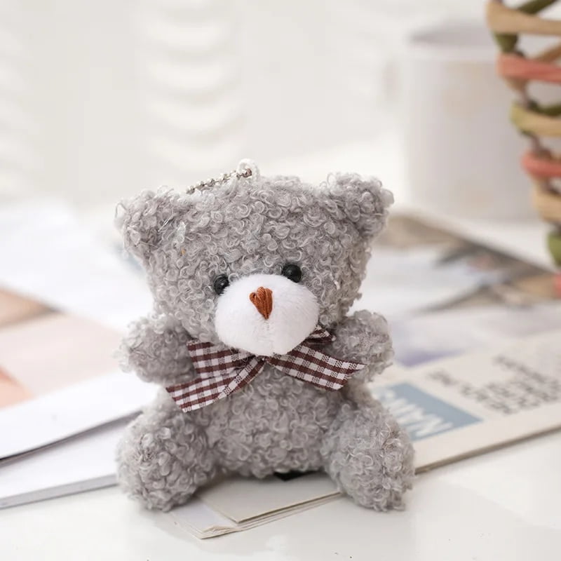 Cute Soft Stuffed Bear Mini Teddy Bear Dolls Plush Toys Key Chain Party ...