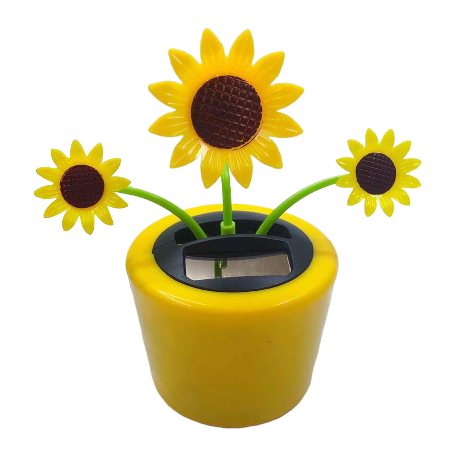 Cute Solar Power Flip Flap Flower Insect for Car Decoration Swing ...