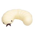 Cute Soybean worm squeezing fun Squeeze Stretch Stress Toy- - Walmart.com