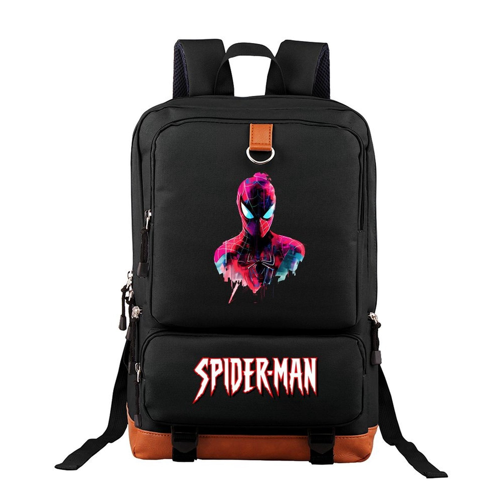 Cute Spiderman Backpack Anime Superhero Casual Laptop Shoulders ...